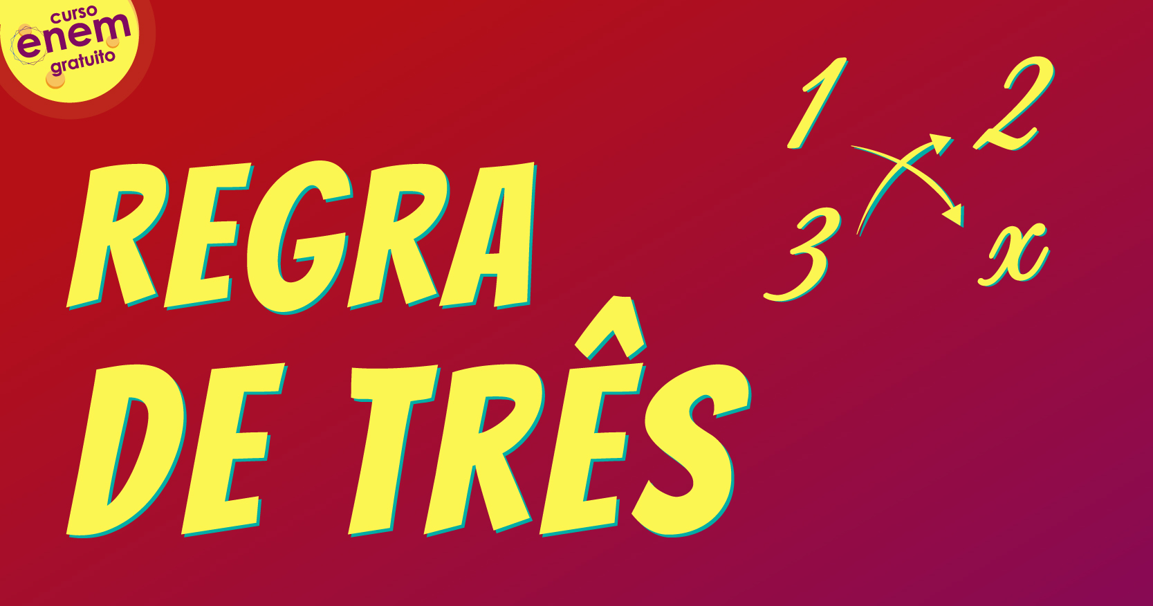 Regra de três - Revisão de Matemática para o Enem