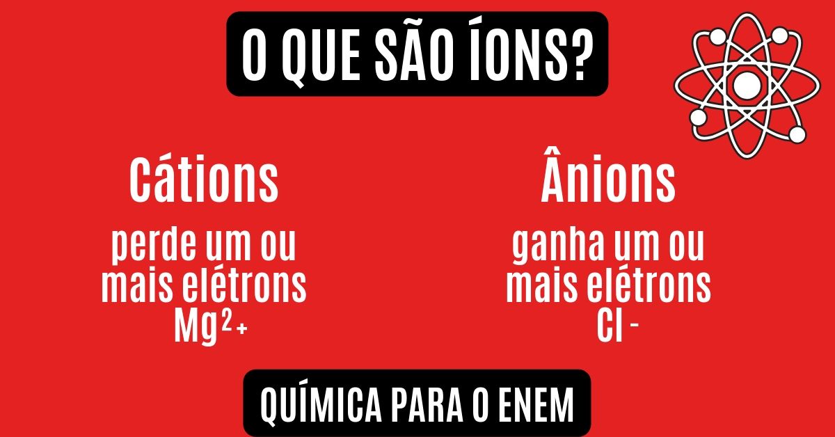 O que são íons e suas propriedades - Estude Química para o Enem