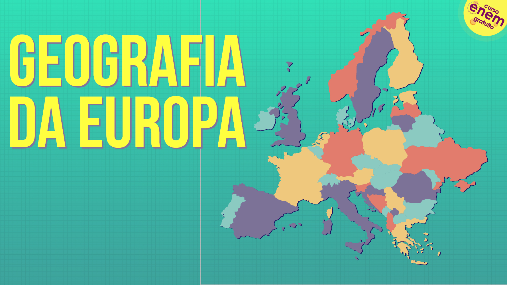 Continente europeu: Aspectos gerais - Resumo Geografia Enem