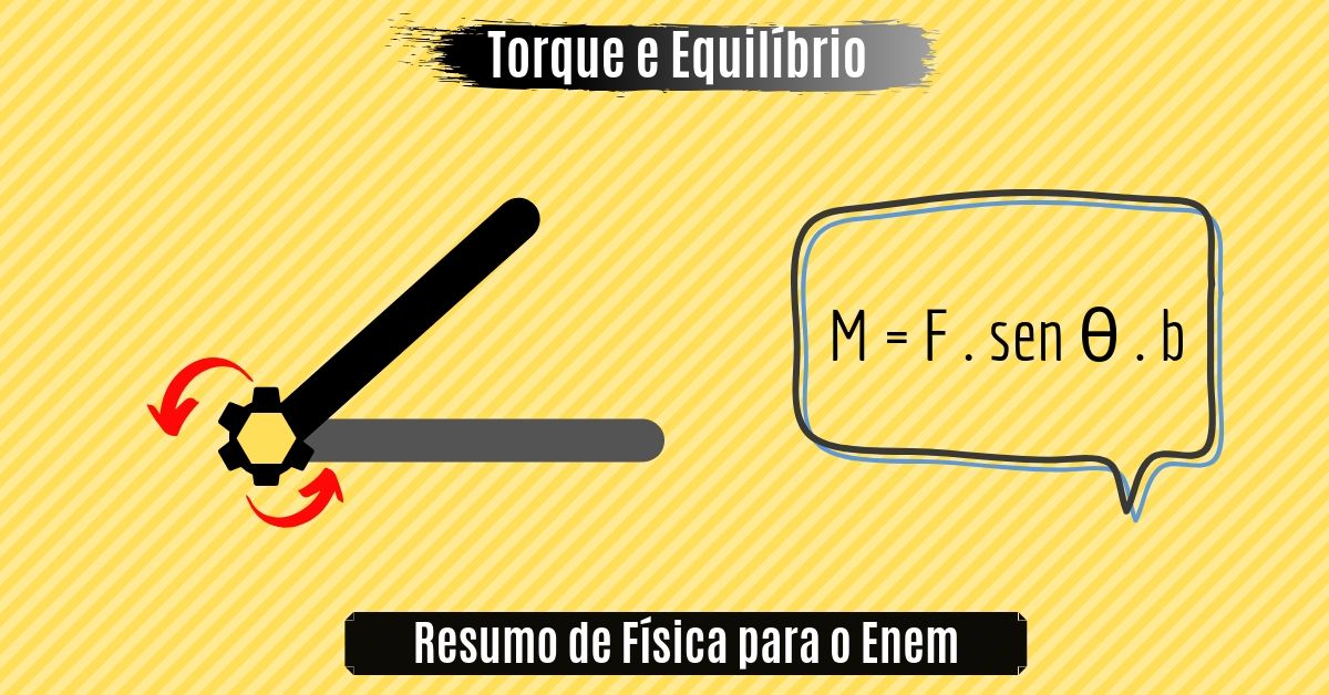 Torque e Equilíbrio - Resumo de Física para o Enem