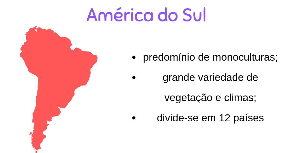 América do Sul e suas características - Resumo de Geografia Enem