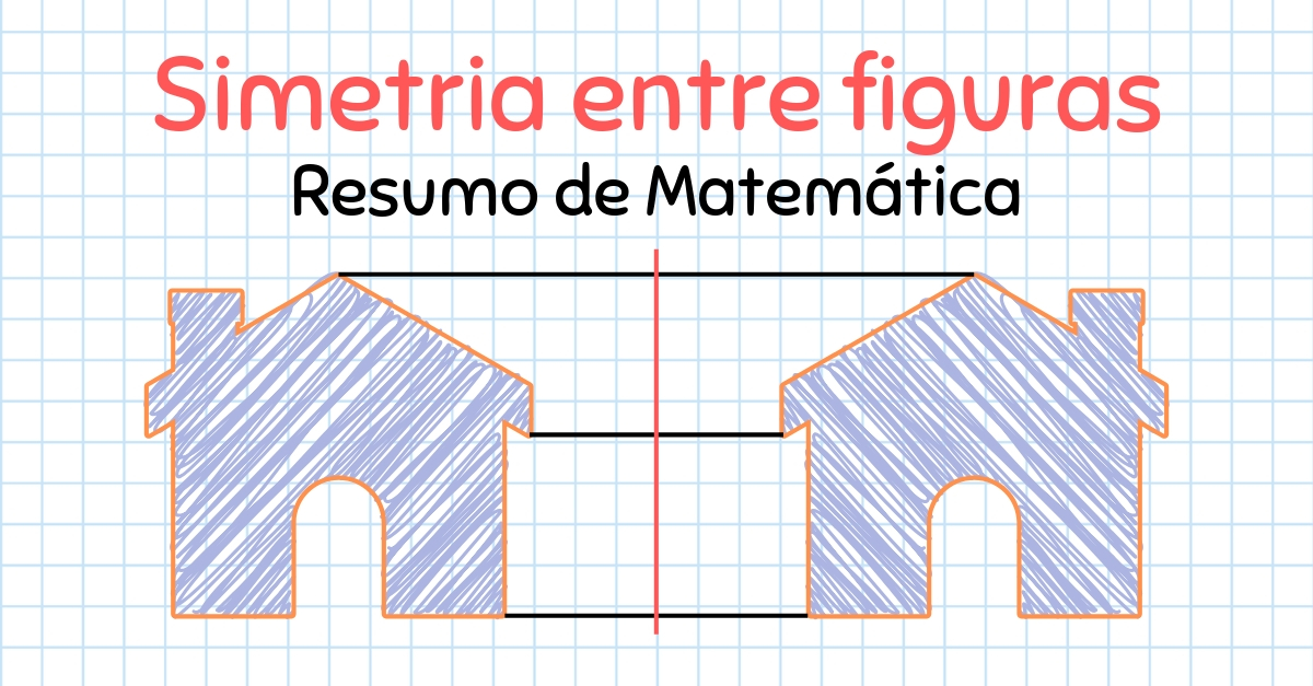 Simetria entre figuras - Revisão gratuita de Matemática